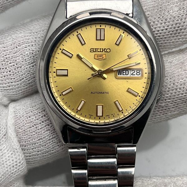Vintage Seiko 5 Automatic Day/Date 21 Jewels 7S26-0480 Japan Made Men's Watch | WatchCharts ...