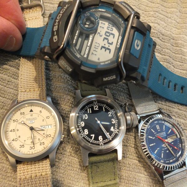 Four Affordables! Seiko, Casio, Citizen and UDT Frogman | WatchCharts ...