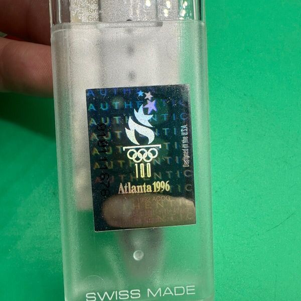 Swatch Watch Vintage Swiss made 1996 Atlanta Olympics TEAM Switzerland ...