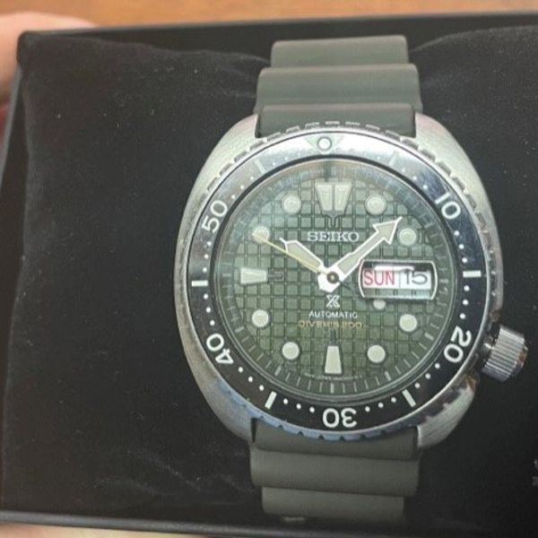 [$400 USD] Seiko King Turtle Green Grenade Dial SRPE05 | WatchCharts