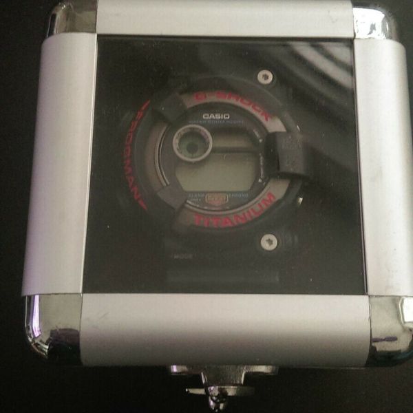 CASIO 1294 G-SHOCK-Original FROGMAN TITANIUM - DW 8200 JAPAN ...
