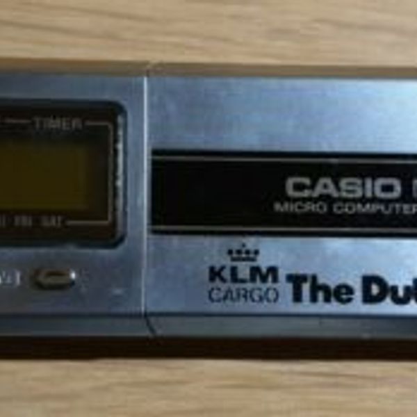 Casio MQ-2 Micro Computer Quartz KLM Cargo Made In Japan Vintage | WatchCharts