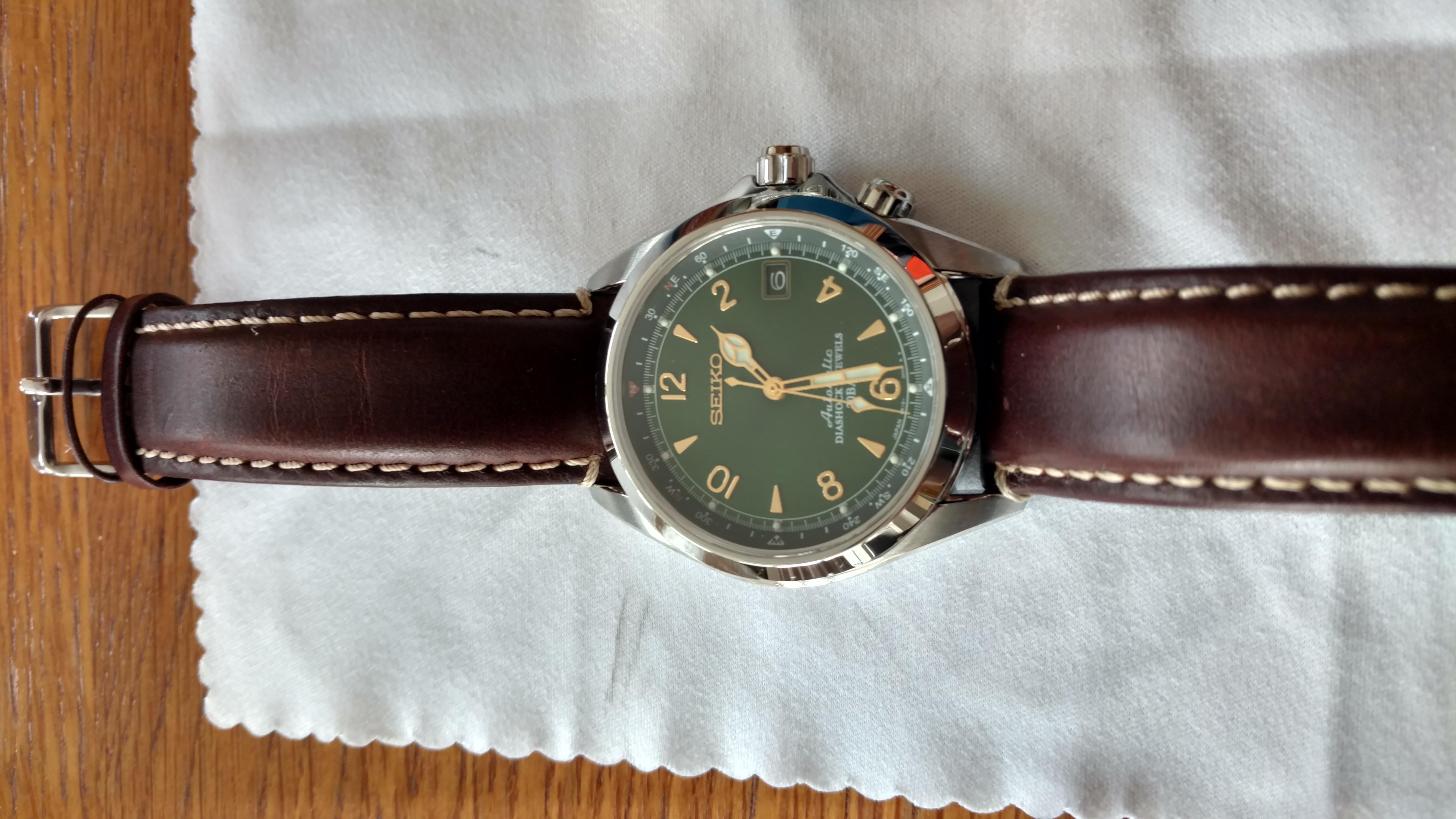 Gorgeous, Seiko Alpinist Sarb 017 Green Dial! | WatchCharts