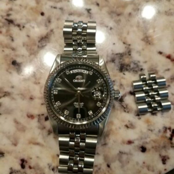 Orient oyster president day date automatic watch | WatchCharts Marketplace