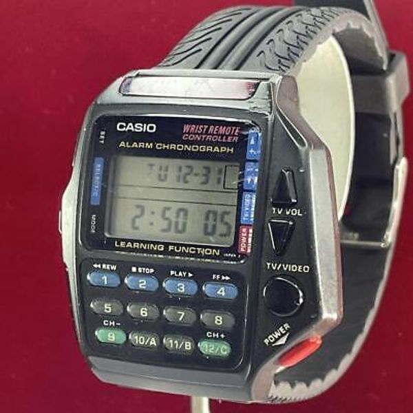MEN'S WRISTWATCH CASIO CMD-50 ALARM CHRONOGRAPH JAPAN MADE VINTAGE 90S ...