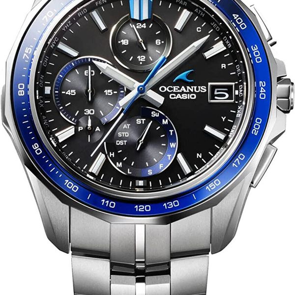 Casio Oceanus Manta OCW-S7000-1AJF Solar Radio Bluetooth Men Watch Made in Japan | WatchCharts ...