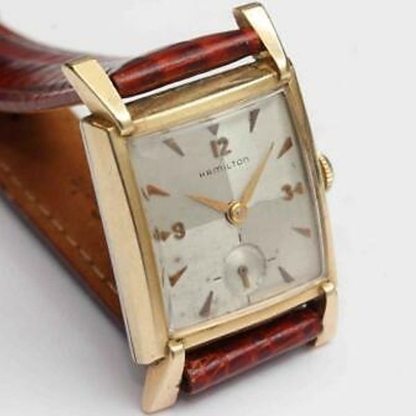 1960 vintage HAMILTON "ROMANESQUE" MENS WRISTWATCH, 22 Jewels ...