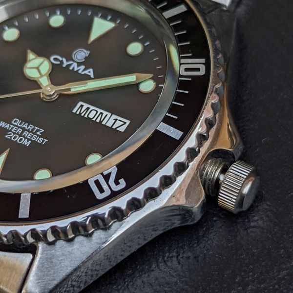 [WTS] Cyma Diver *Submariner Style* with Original Bracelet and Brandnew ...