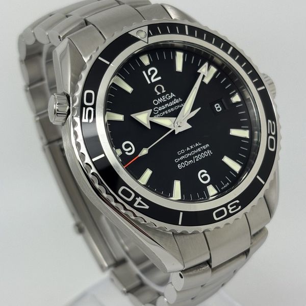 OMEGA Seamaster Planet Ocean Black Bezel Auto XL Gents Watch 45mm 2026 ...