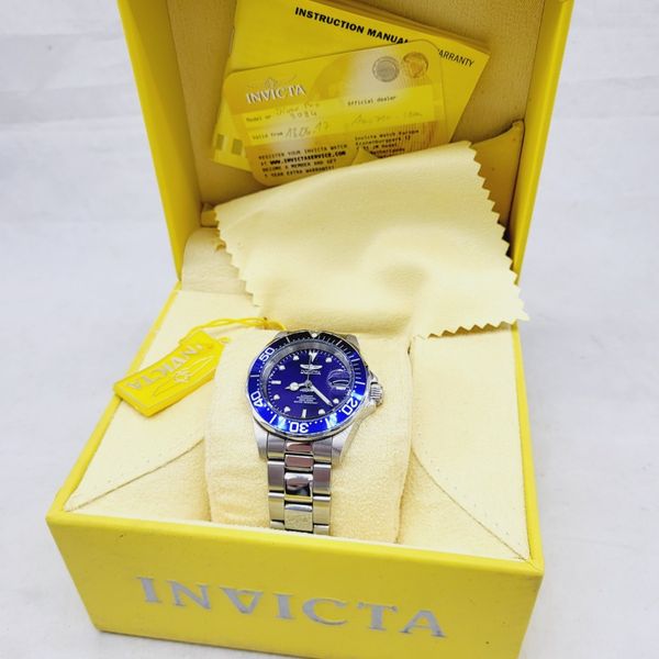 Invicta Automatic Watch Men's Watch 40mm Diver Automatic Watch Steel ...