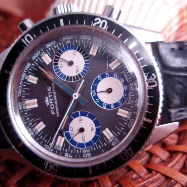 Rare vintage fortis 200 meter marinemaster chronograph | WatchCharts ...