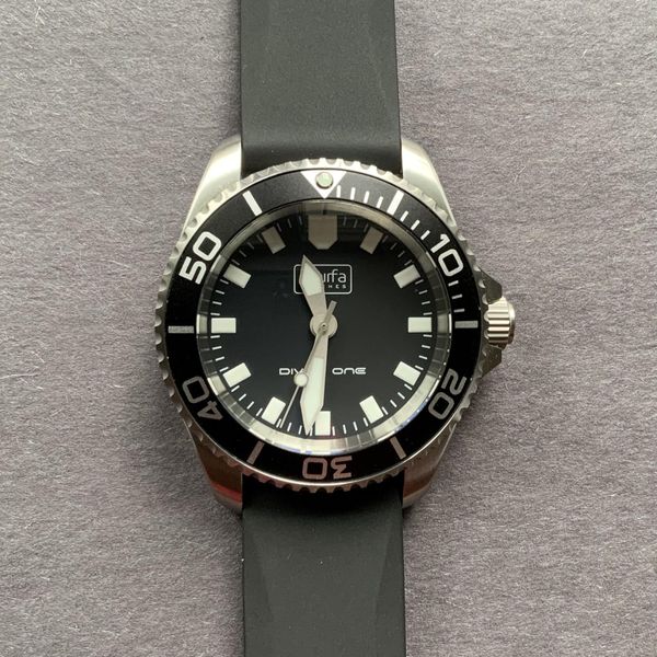 [WTS] Stainless Steel Scurfa D1-500 ND Black Dial | WatchCharts Marketplace