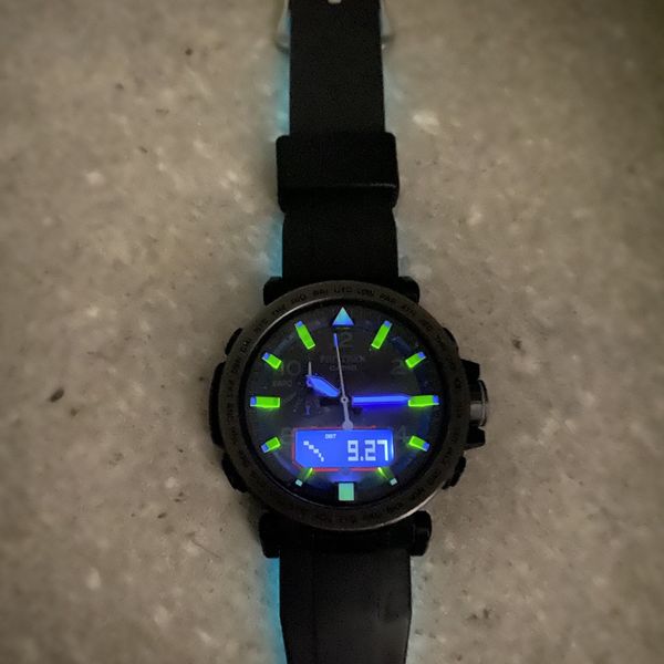 Casio Protrek 650y 1CR Night Safari. | WatchCharts Marketplace