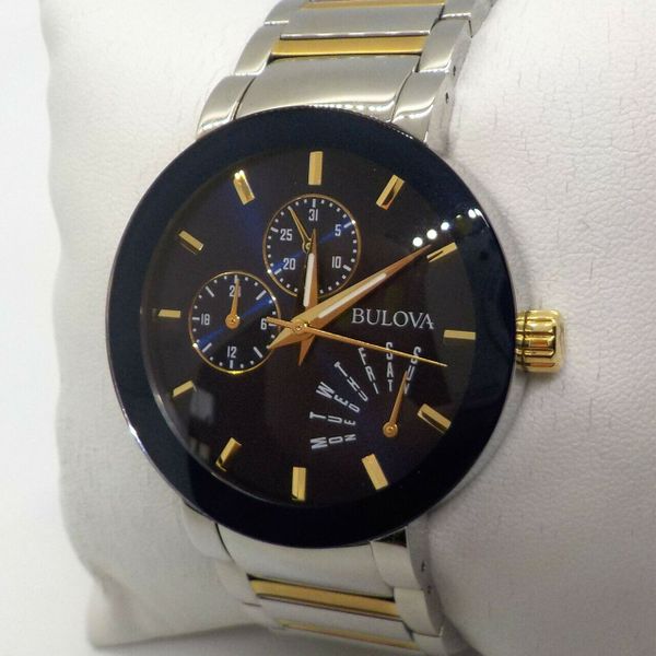 BULOVA MODERN BLUE DIAL MEN'S WATCH 98C123 $425 | WatchCharts