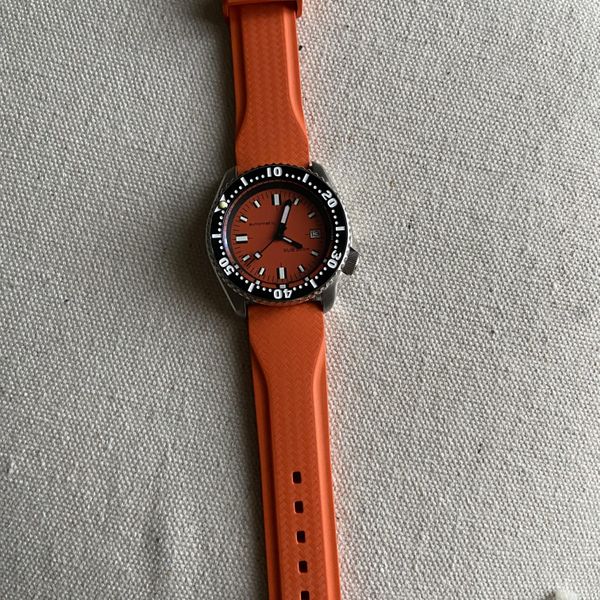 FS: Seiko SKX Soxa Mod, orange dial | WatchCharts Marketplace