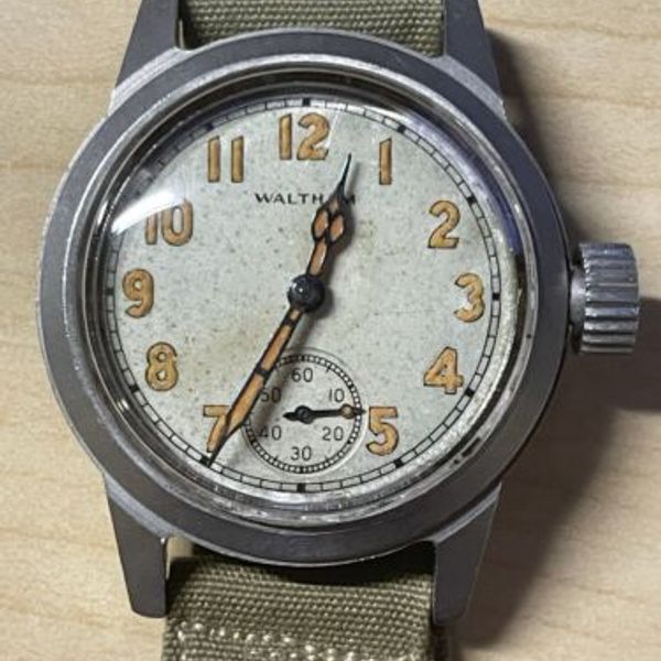 Vintage Waltham Military ORD Watch Circa Early 1940s *fully Serviced ...