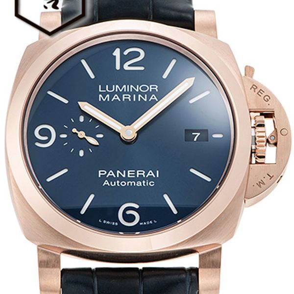 Panerai Luminor Marina Goldtech Ref.PAM01112 New Blue (PANERAI Luminor ...