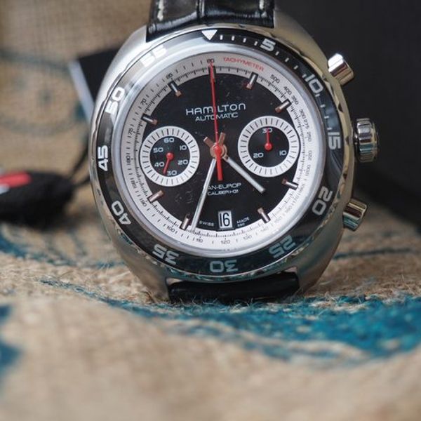 Hamilton Pan Europ chronograph, BNIB | WatchCharts Marketplace