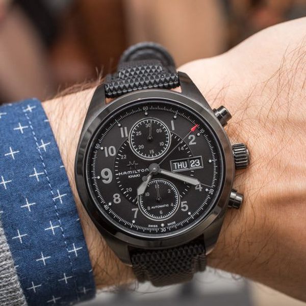 [WTS] Hamilton Khaki Field Auto Chrono H71626735 | WatchCharts Marketplace