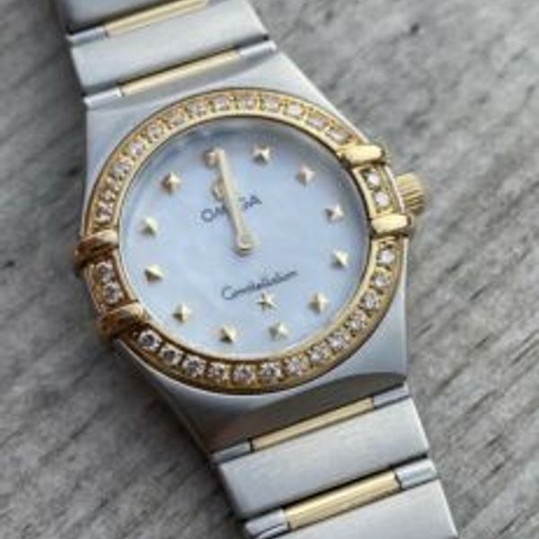 Omega Constellation Mini My Choice- Bi Metal Diamond Bezel ...