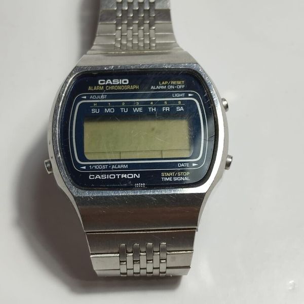 Casio Casiotron 46cs-29 Japan Rare Vintage Men's Watch | WatchCharts