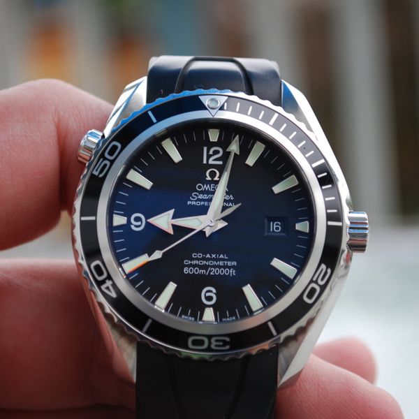 FS: Omega Seamaster Planet Ocean 45mm on Rubber | WatchCharts Marketplace