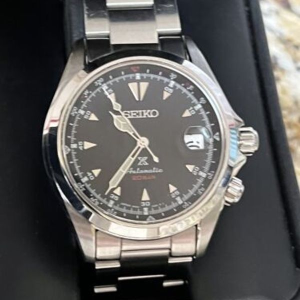 SEIKO Prospex Alpinist SPB117J1 24 Jewels Automatic Black Dial Japan ...