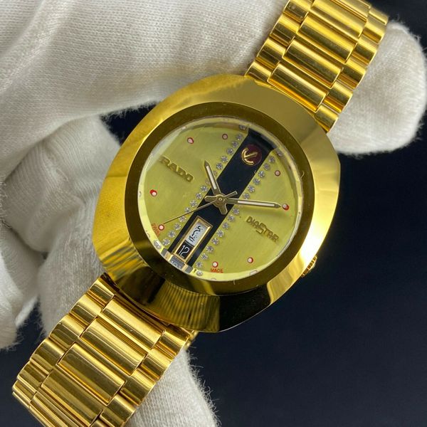 RADO DIASTAR DAY DATE SEALED AUTOMATIC MEN'S EXCELLENT WRIST WATCH ...