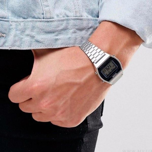 Casio Vintage B640WD-1A - *Genuine* Digital stainless steel wrist watch ...