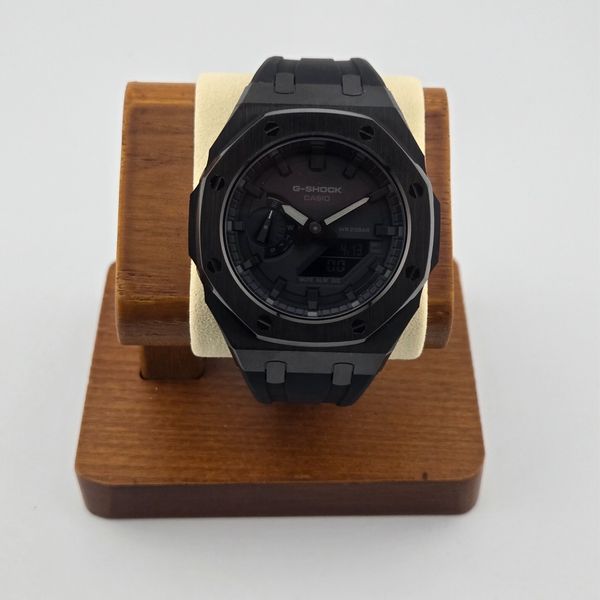 Casio G-Shock GA 2100 - Custom Casioak - Full Blackout - "The Black ...
