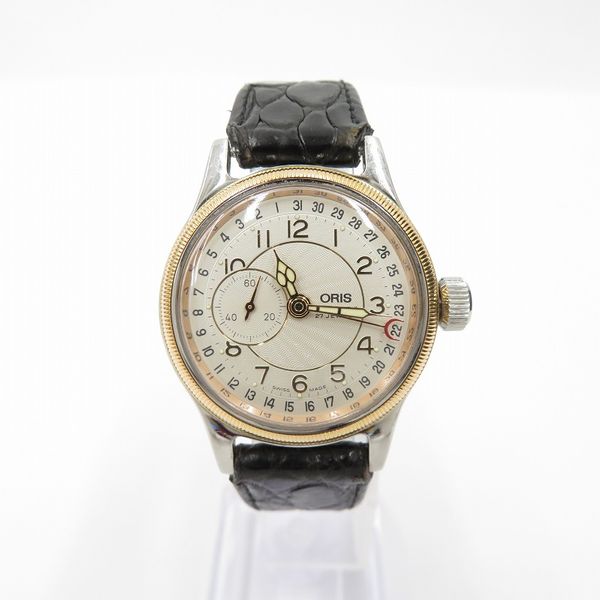 [Used] ORIS | Oris Pointer Date Back Skelton Analog Automatic Watch ...