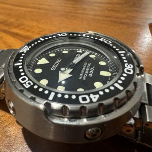 Seiko Tuna Marinemaster Quartz SBBN031 Made In JAPAN | WatchCharts ...