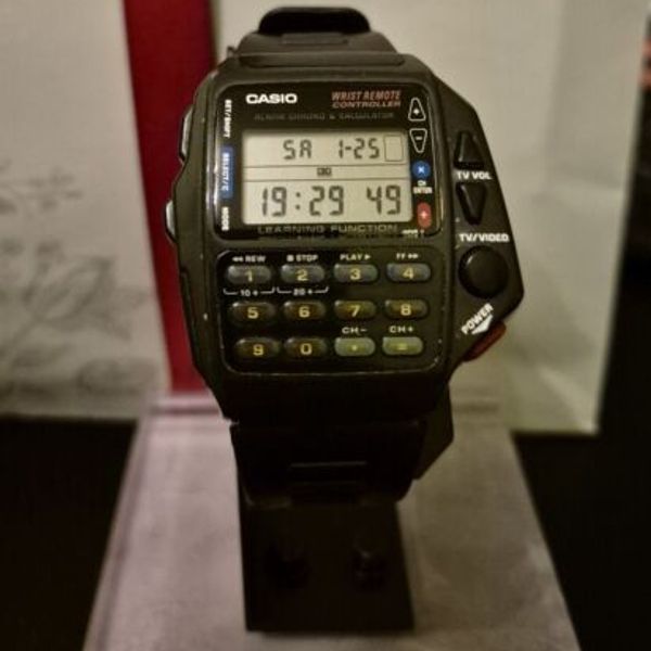 VINTAGE CASIO CMD-40 1174 TV Remote Controller Digital Calculator Watch ...