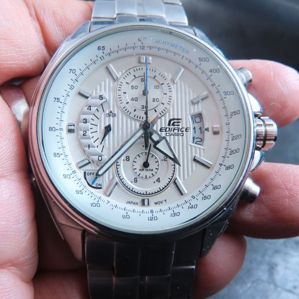 EFR-501 Casio Edifice Chronograph WR 100M Quartz Men Watch ...