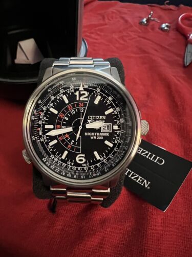 Citizen Promaster Nighthawk Eco-Drive BJ7000-52E Wrist Watch for Men ...