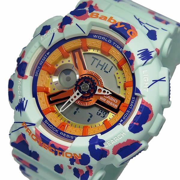 Watch CASIO Lady's Baby-G Casio baby G flower leopard series BA-110FL ...