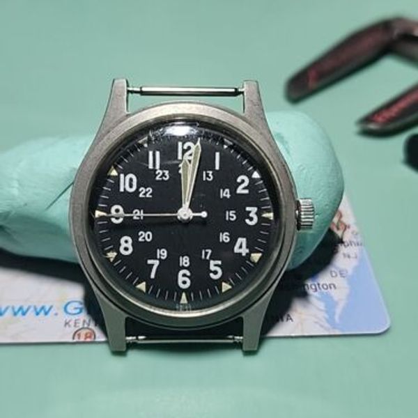 1972 Hamilton GG-w-113 US Military Pilots Watch | WatchCharts Marketplace