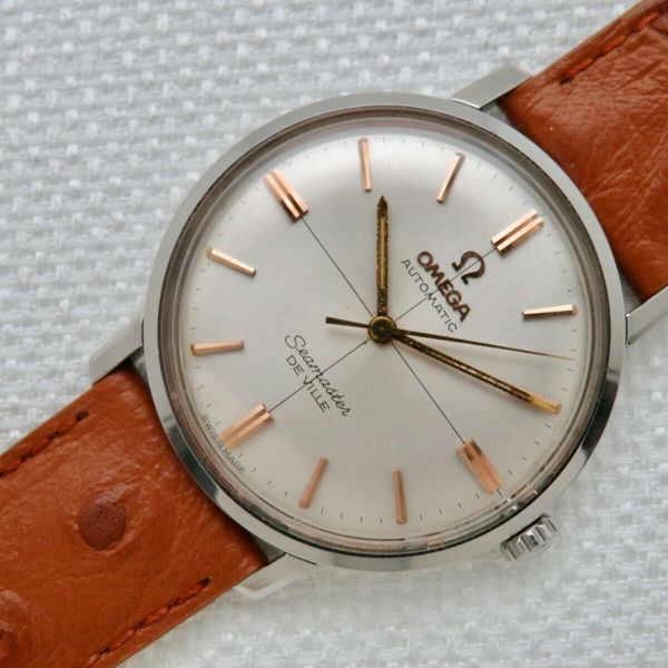 1963 Omega Seamaster DeVille Automatic Wristwatch 14905 SC 62 - Cal ...