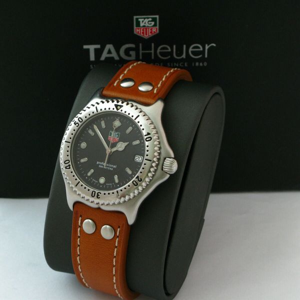 TAG HEUER S/el SEL QUARTZ WATCH. GENUINE VERY NICE CONDITION NEW STRAP ...