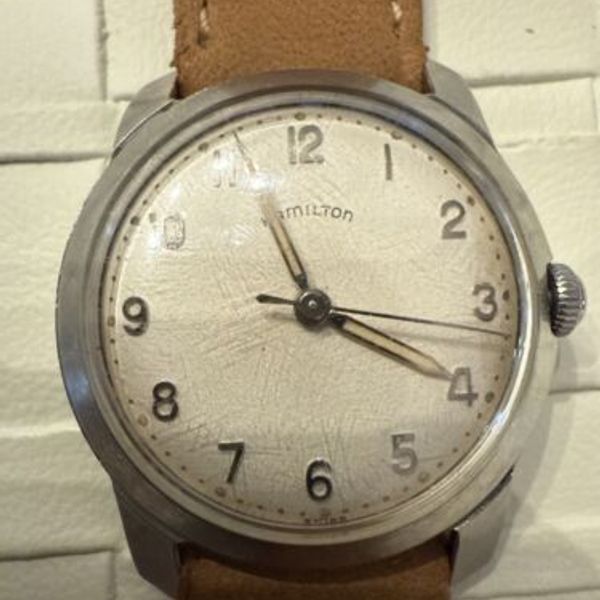 Vintage 1957 Hamilton â Jasonâ Menâ s Watch Rare 17J Manual Automatic ...