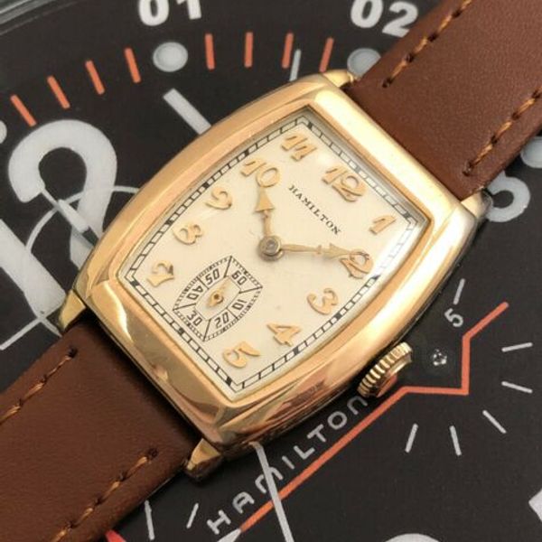 Vintage RARE 1935 Mans Hamilton MASON Wristwatch Fully Serviced W ...