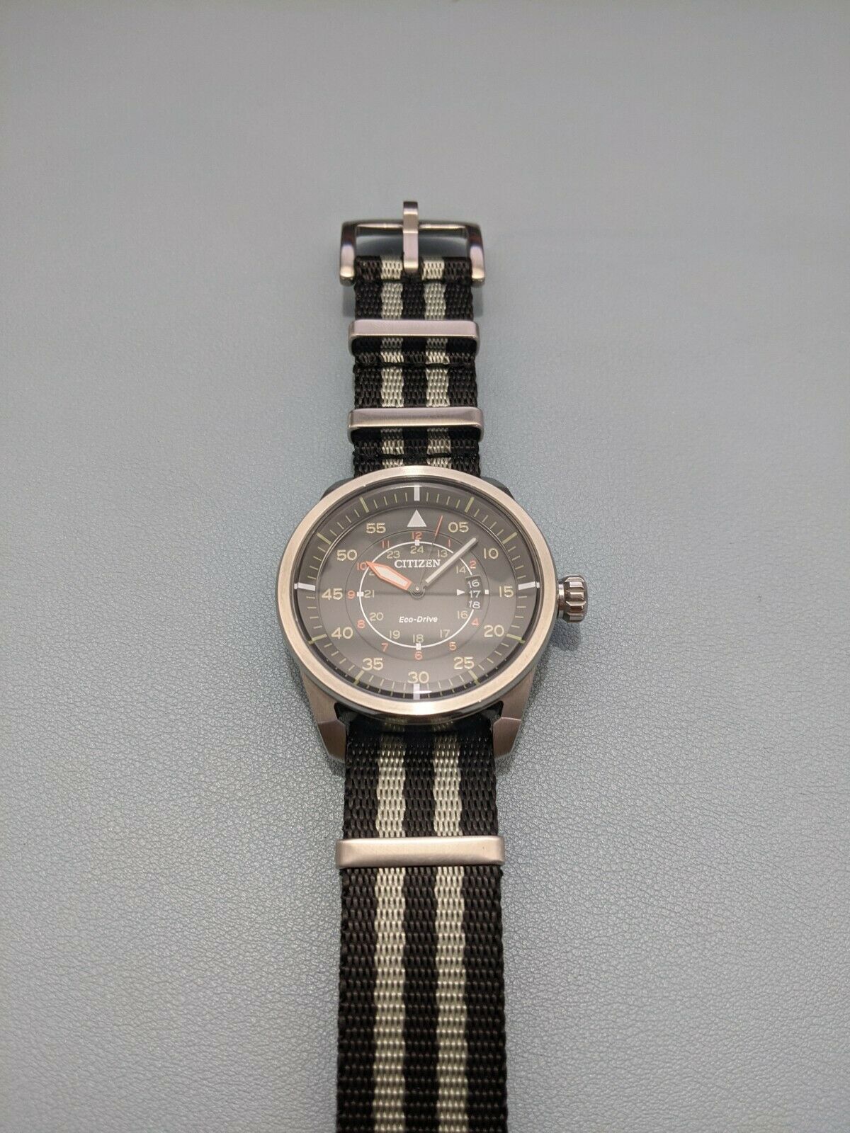 Citizen Eco-Drive AW1361-10H on NATO Strap | WatchCharts