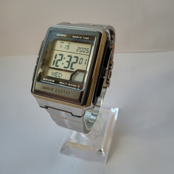 Casio World Time Wave Ceptor Watch | WatchCharts Marketplace
