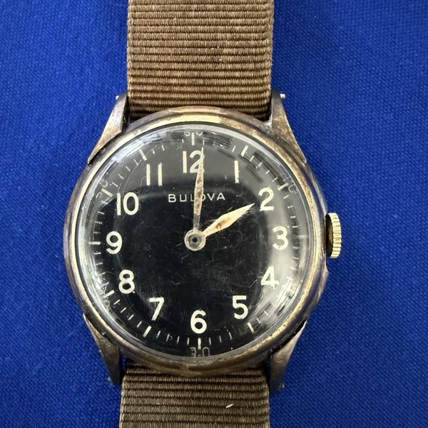Nice Rare G/F Bulova U.S. Military WWII WW2 10AK Working Wristwatch W ...
