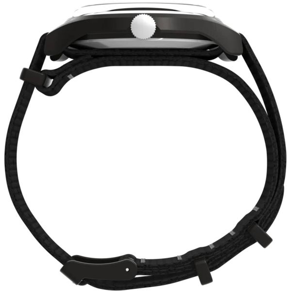 Timex Men's Watch MK1 Fortnite Aluminum Case Black Dial Fabric Strap ...