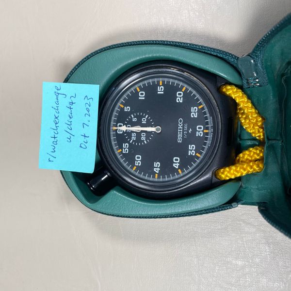 [WTS] Vintage Seiko 88-512 Handwinding 1/5 Seconds Mechanical Stopwatch ...