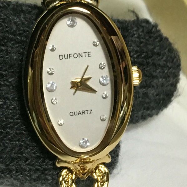 Dufonte Lucien Piccard Watch & Bracelet set In Original Box! Works Well ...
