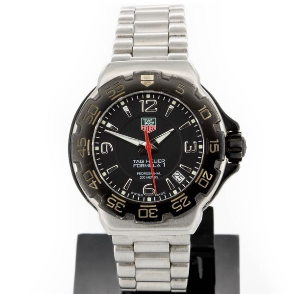 Unisex TAG Heuer Formula 1 Quartz Watch Ref WAC1210 Black Dial 34mm # ...