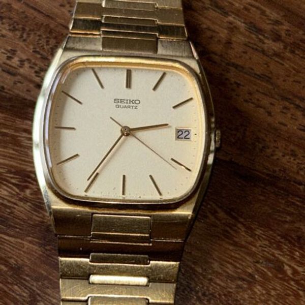 seiko mens watch vintage quartz 5932-5100R | WatchCharts Marketplace