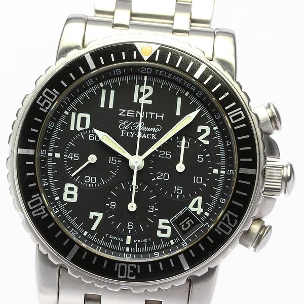 Good product [ZENITH] Zenith El Primero Flyback Chronograph 01 / 02 ...